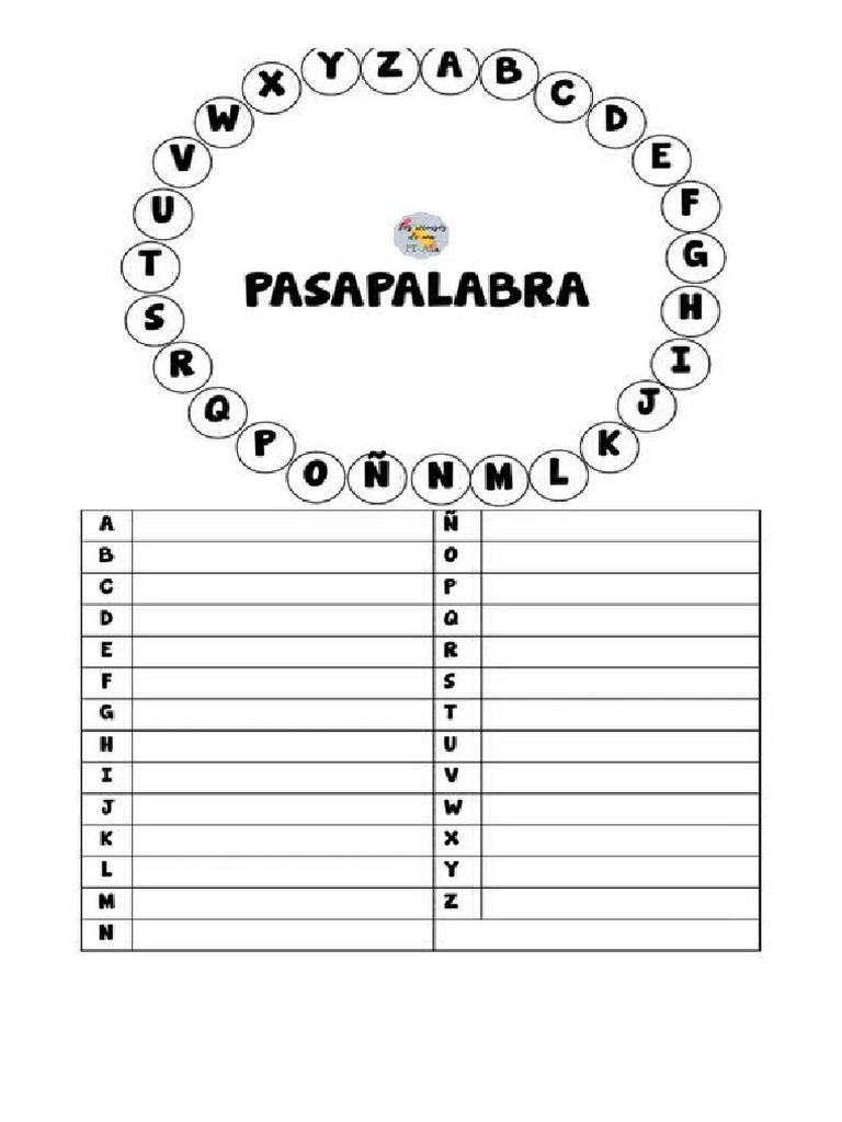 Rosco Pasapalabra | PDF