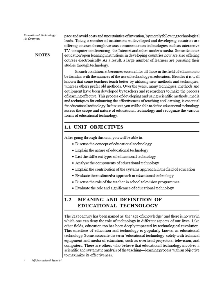 6 Educational Technology_unlocked | PDF | Educational Technology | Learning