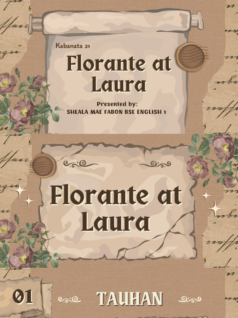 Fabon, Sheala Mae-FLORANTE AT LAURA KABANATA 21 | PDF