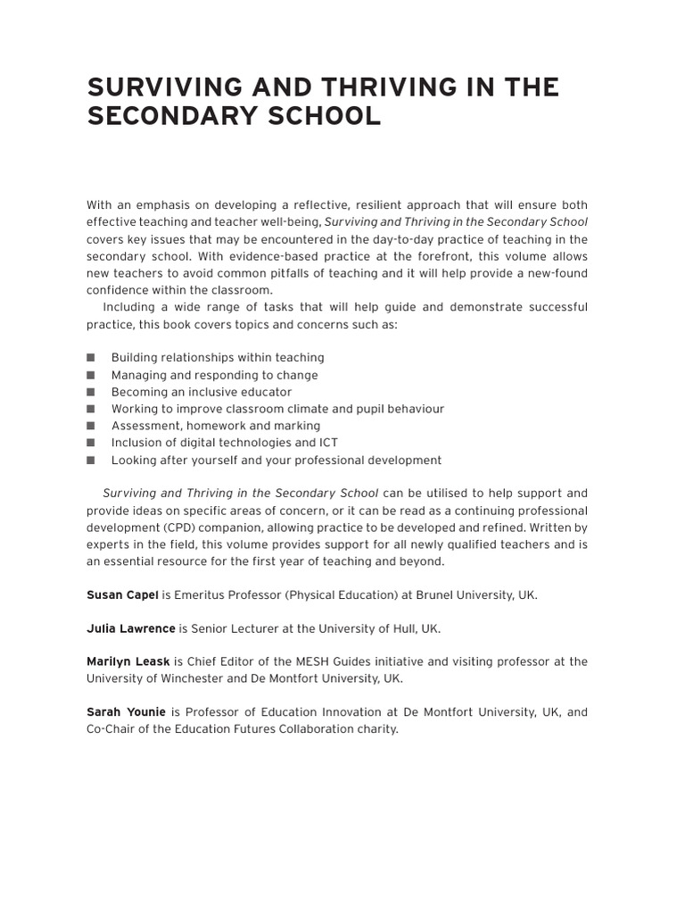 Previewpdf | PDF | Teachers | Mentorship