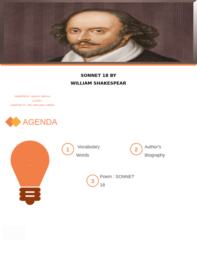 Fampula, Alexa M. 11 Stem - 1 | PDF | William Shakespeare | Literary Criticism