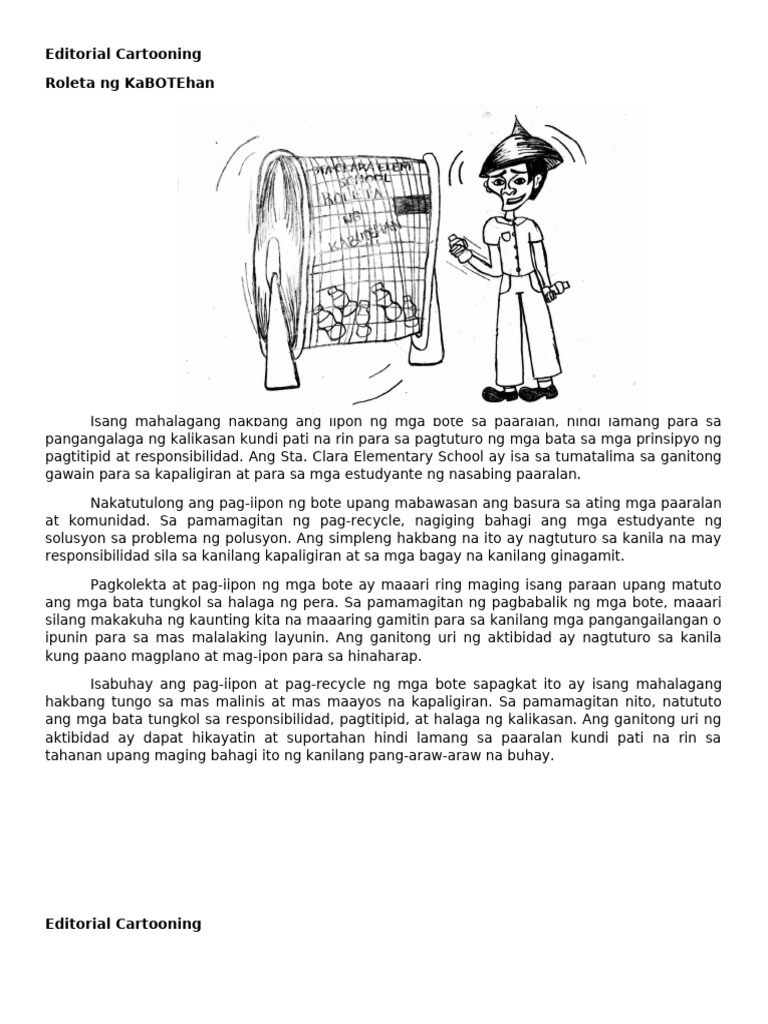Editorial Cartooning | PDF