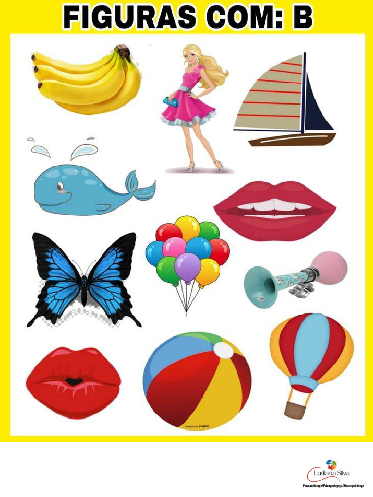Figuras Pareamento Fonema B | PDF