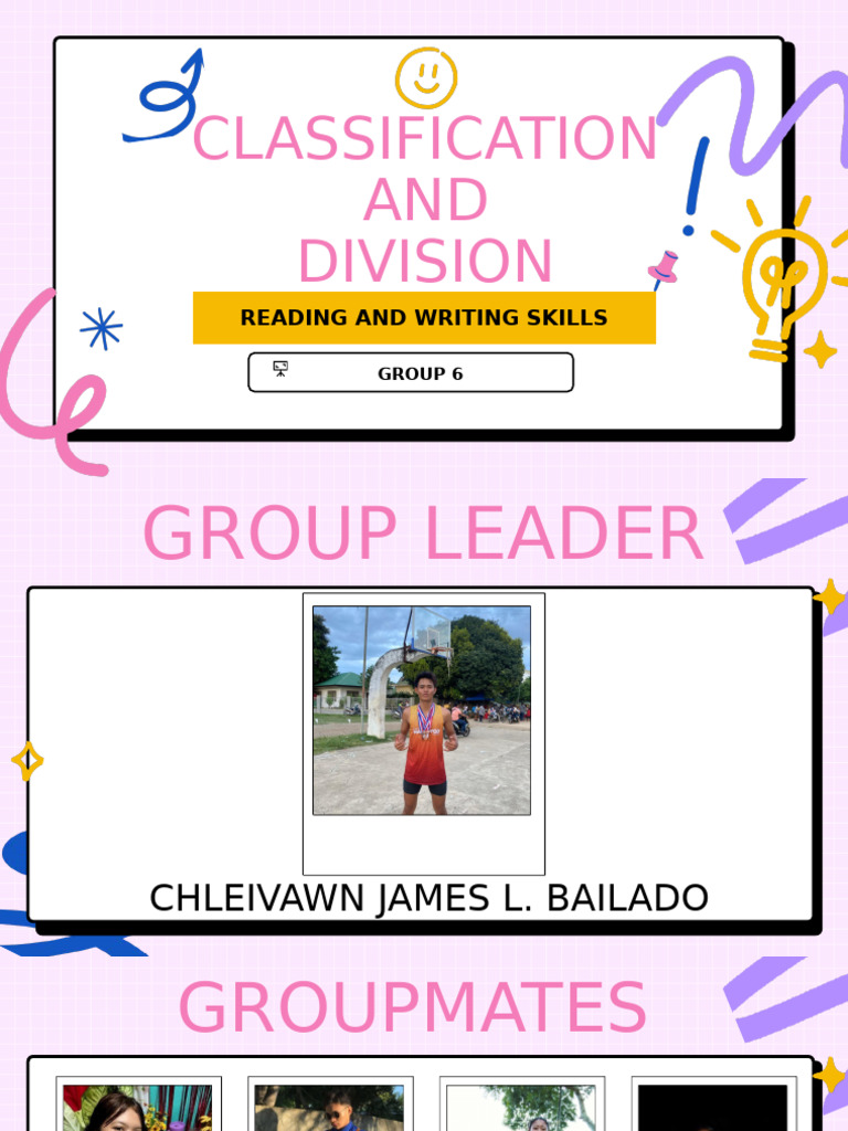 Classification & Division Skills Guide | PDF | Plate Tectonics ...