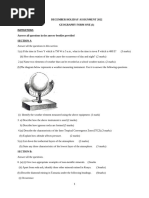 Geography - Geography Form 1 - Question Paper | PDF | Rock (Geology ...