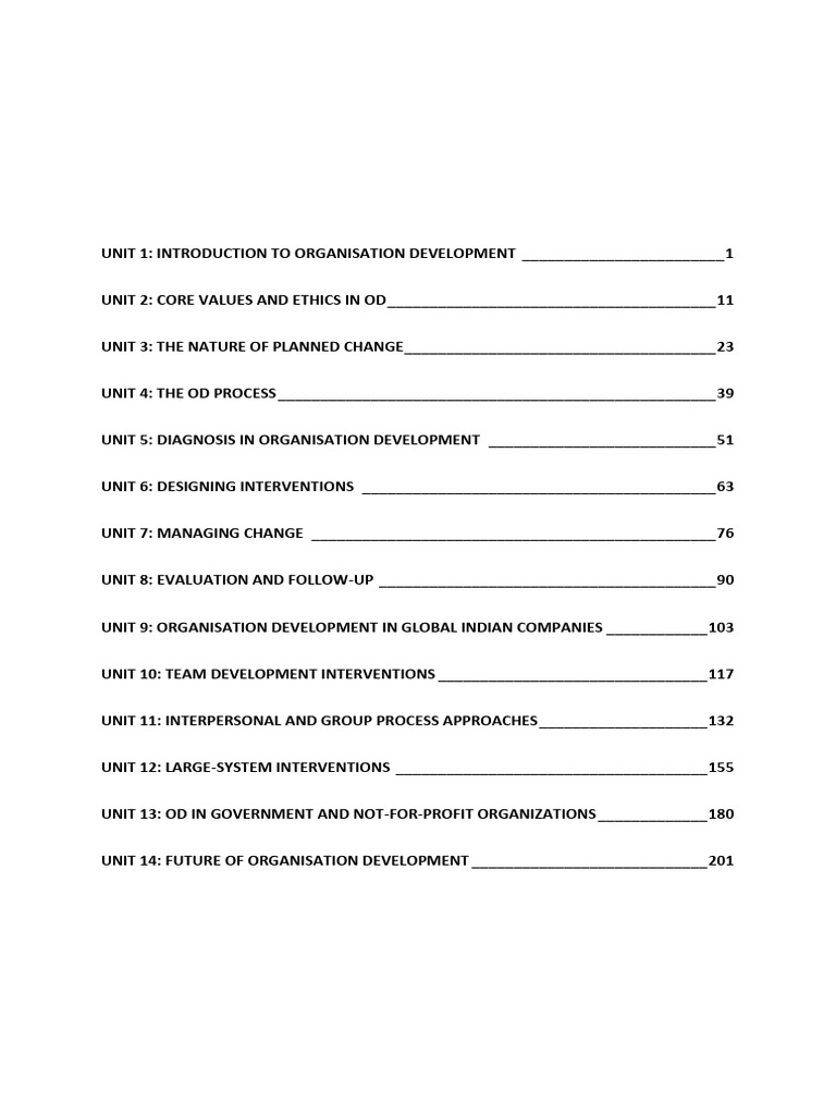 Organizational Development Change Management | PDF | Organization ...
