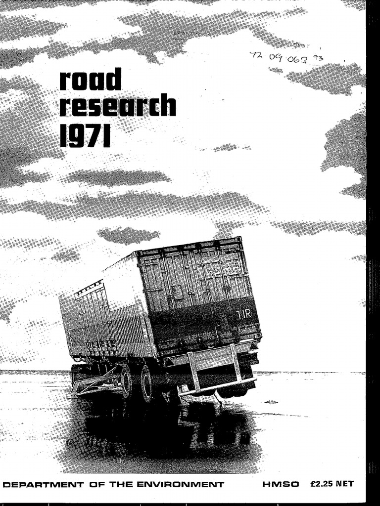 Road Research 1971 | PDF | Road | Road Surface
