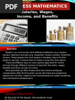 Business Mathematics - Module 11 - Introduction To Salaries Wages ...