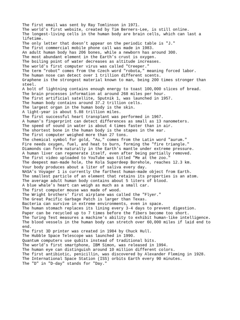 The First Email Was Sent by Ray Tom | PDF | International Space Station ...