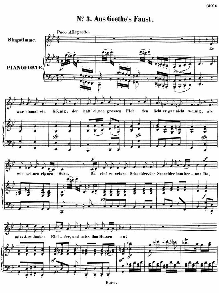 Aus Goethes Faust Sol M | PDF
