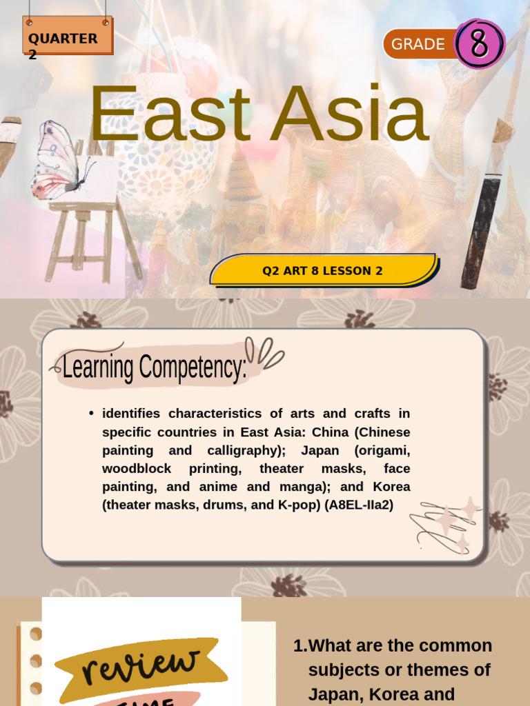 East Asian Arts & Crafts Overview | PDF | Paintings | Landscape Painting