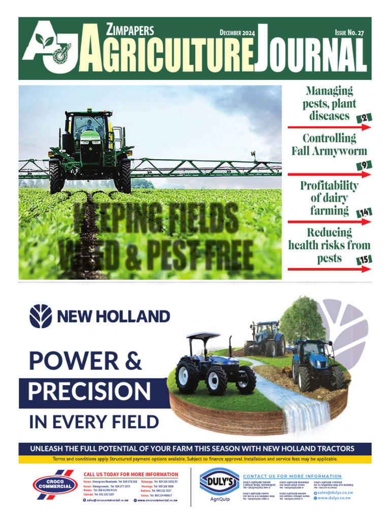 Agric Journal Dec 2024 Compressed PDF - Io | PDF | Plant Nutrition ...