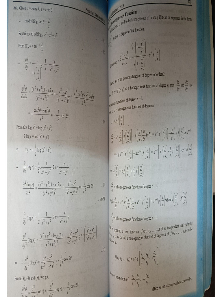 Partial Derivative 773-811 | PDF