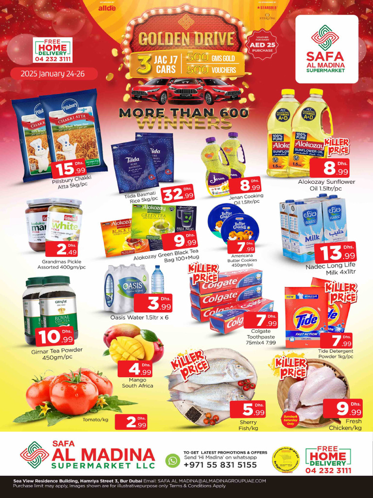 Safa Al Madina Offer Booklet 2025 Jan 24 To 26 - Low | PDF