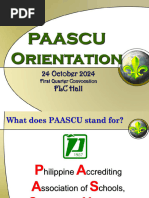 PAASCU Handbook On Accreditation | PDF | Evaluation | Quality Assurance