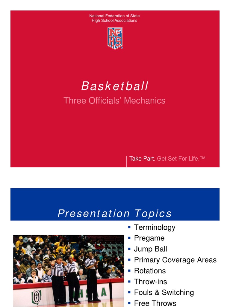 NFHS 3-Person Mechanics PowerPoint | PDF | Athletic Sports | Sports ...