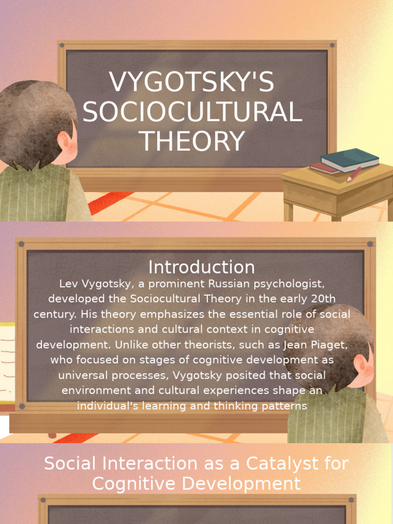 Vygotskys Sociocultural Theory | PDF | Constructivism (Philosophy Of Education) | Learning
