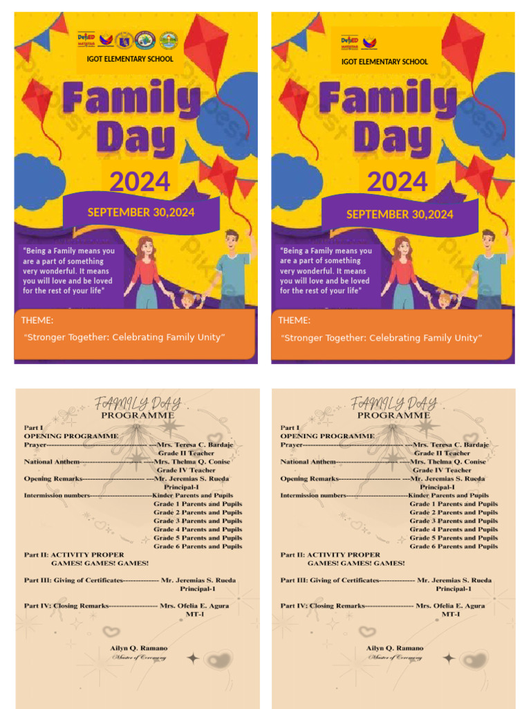 Family-Day-Programme 2 | PDF