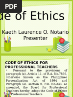 2021 - SACE - Code of Professional Ethics For Educators | PDF | Appeal ...