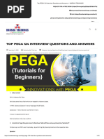 Pega Scenario-Based Interview Questions | PDF | Page Layout | Computing