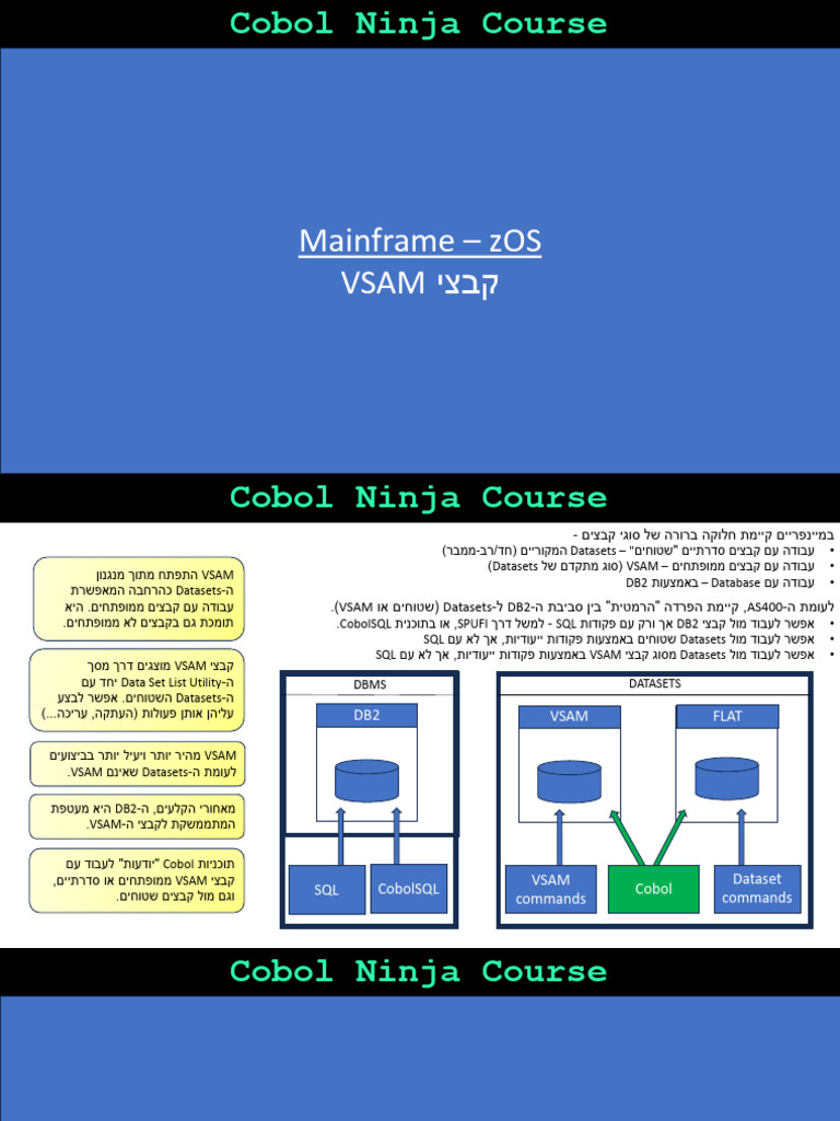 08 Files Vsam KSDS | PDF