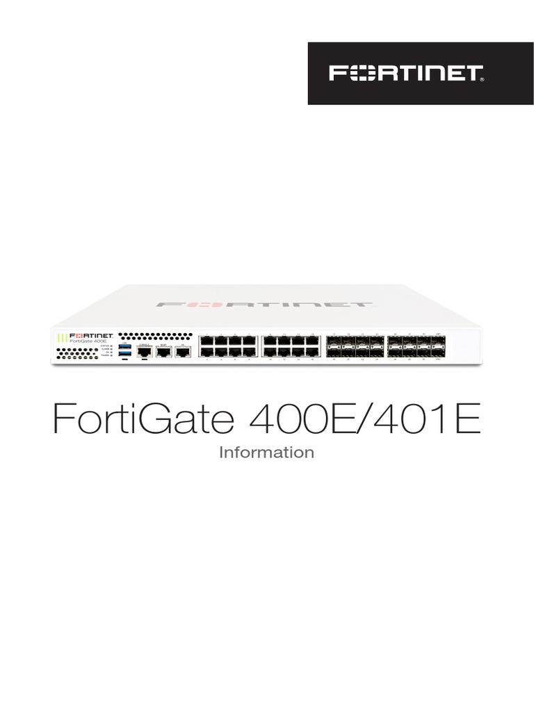 FortiGate 400 401E ACDC Supplement QSG | PDF | Electrostatic Discharge ...