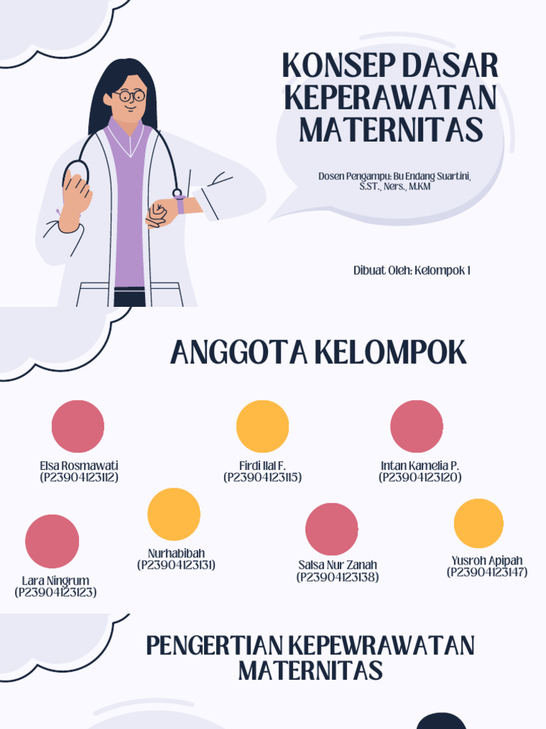 Kel.1 Kep - Maternitas (Konsep Dasar Kep - Maternitas) - 20250117 - 112700 - 0000 | PDF