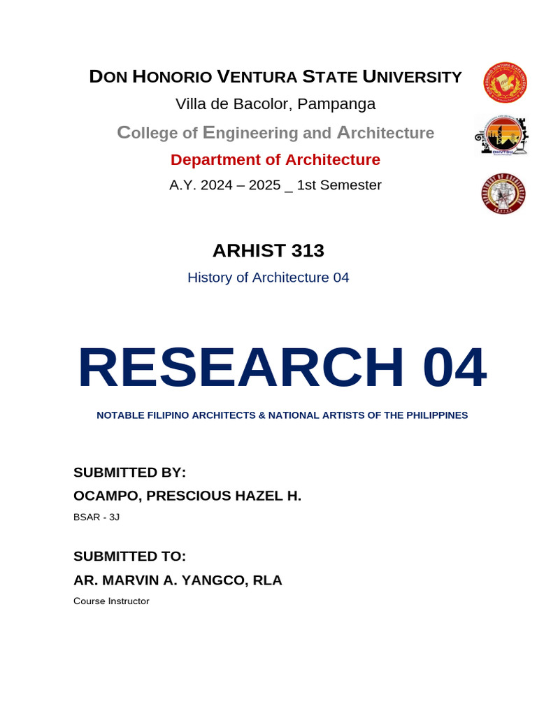 Notable Filipino Architects and Their Works | PDF | Manila | Philippines