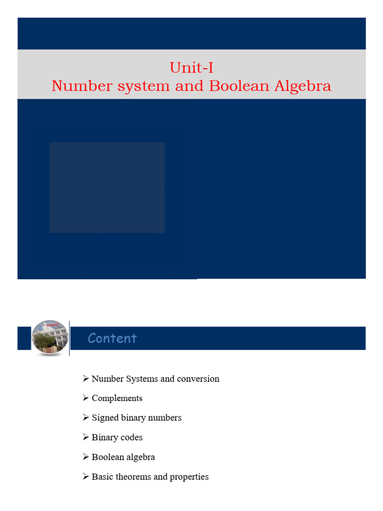 UNIT-1 DLD | PDF | Subtraction | Notation
