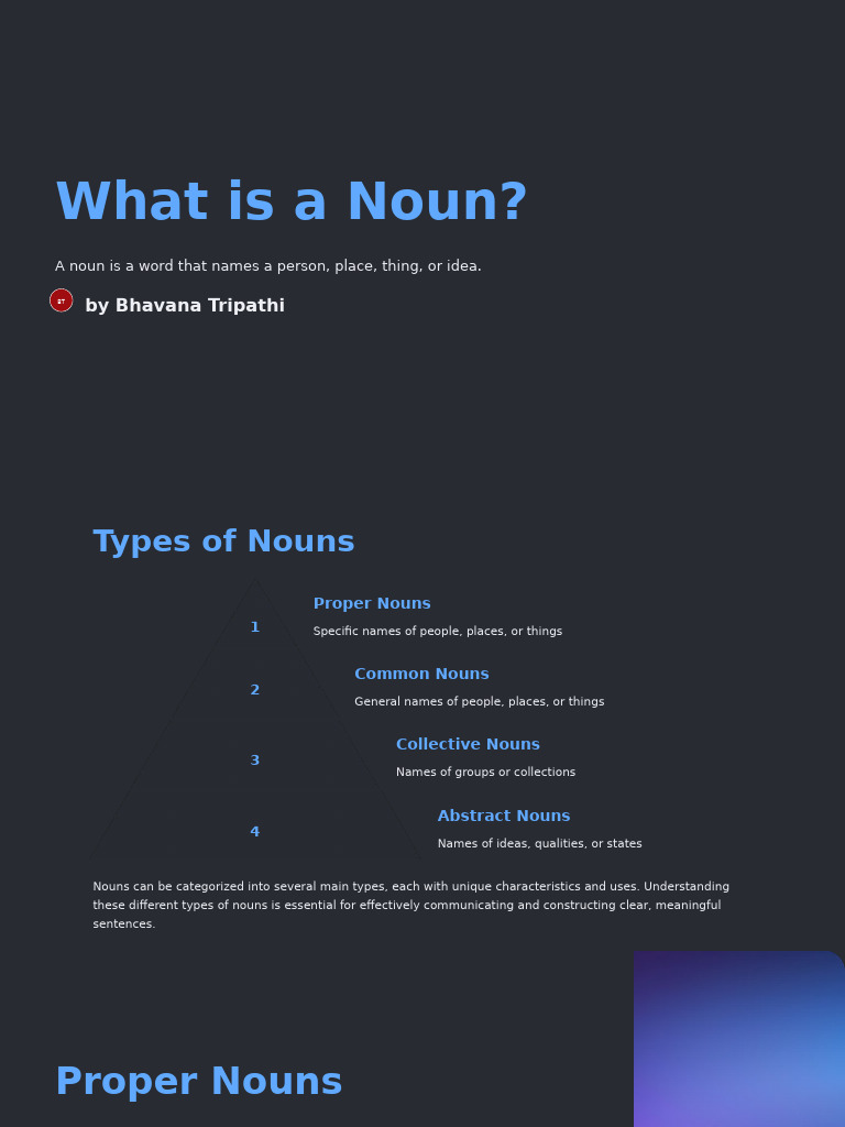 What-is-a-Noun | PDF | Noun | Word
