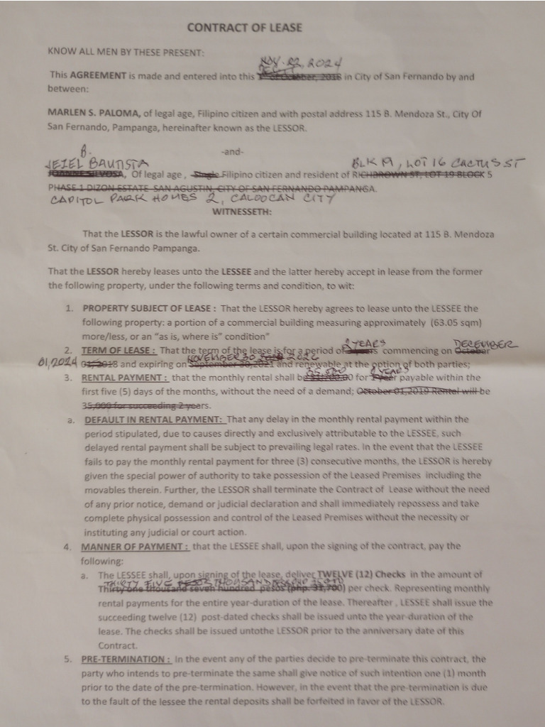 Contract 2024 | PDF