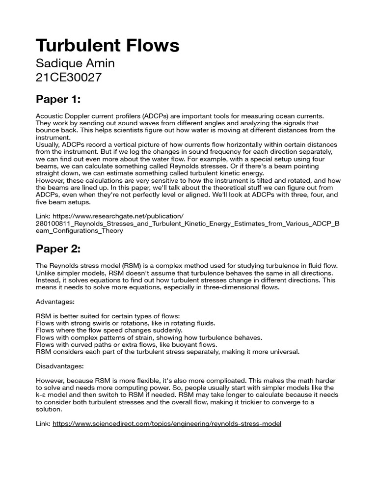 Water Lab Report | PDF