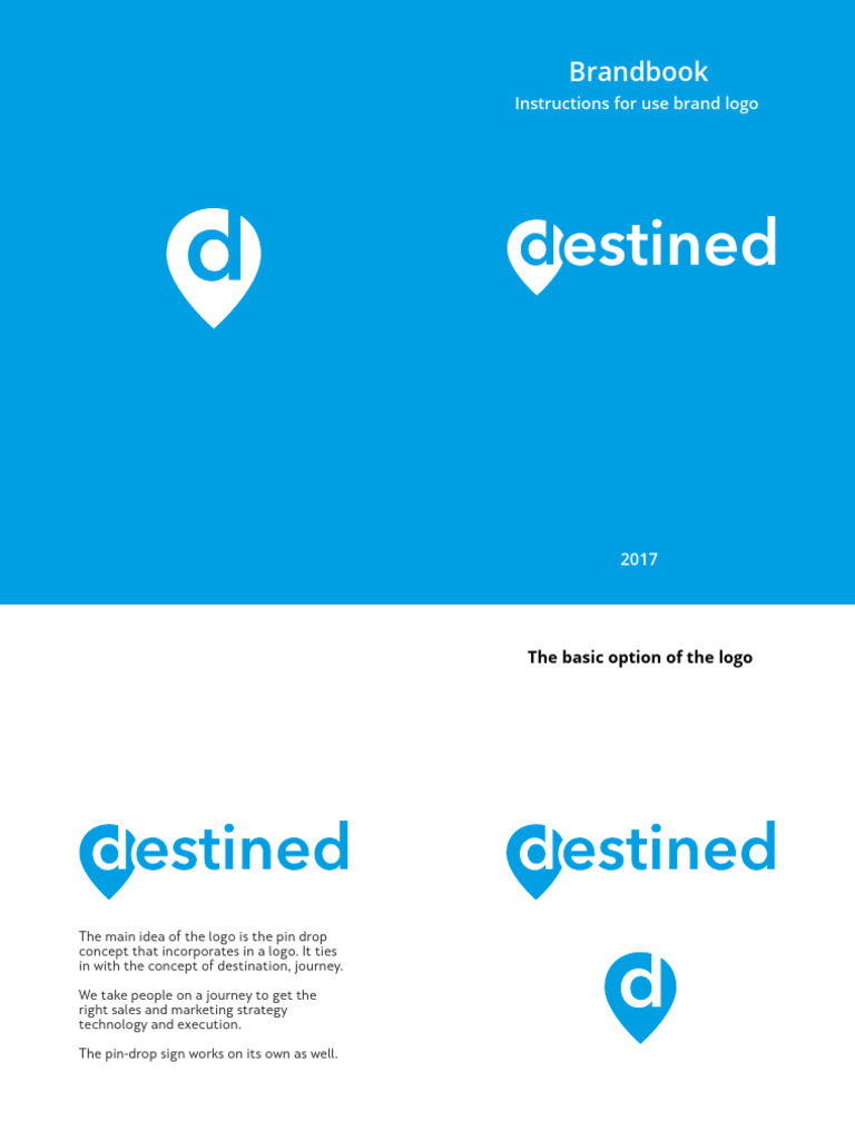 Destined Brandbook | PDF | Logos | Rgb Color Model