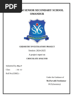 Human Hair's Role in Chocolate Production | PDF | Chocolate | Cysteine