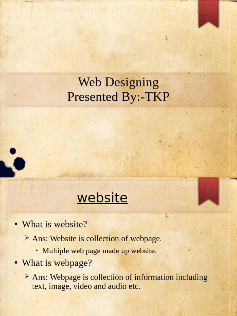 Web Desining | PDF