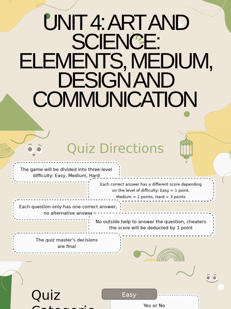 HUM110 G3 Unit 4 Lesson 7-8 | PDF | Composition (Visual Arts) | Intellectual Property