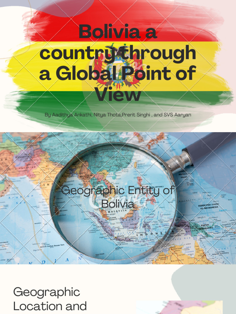 Bolivia A Country Through A Global Point of View | PDF | Bolivia ...