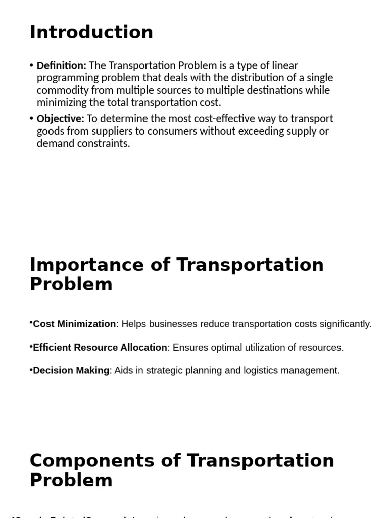 Unit 2 | PDF | Mathematical Optimization | Supply Chain