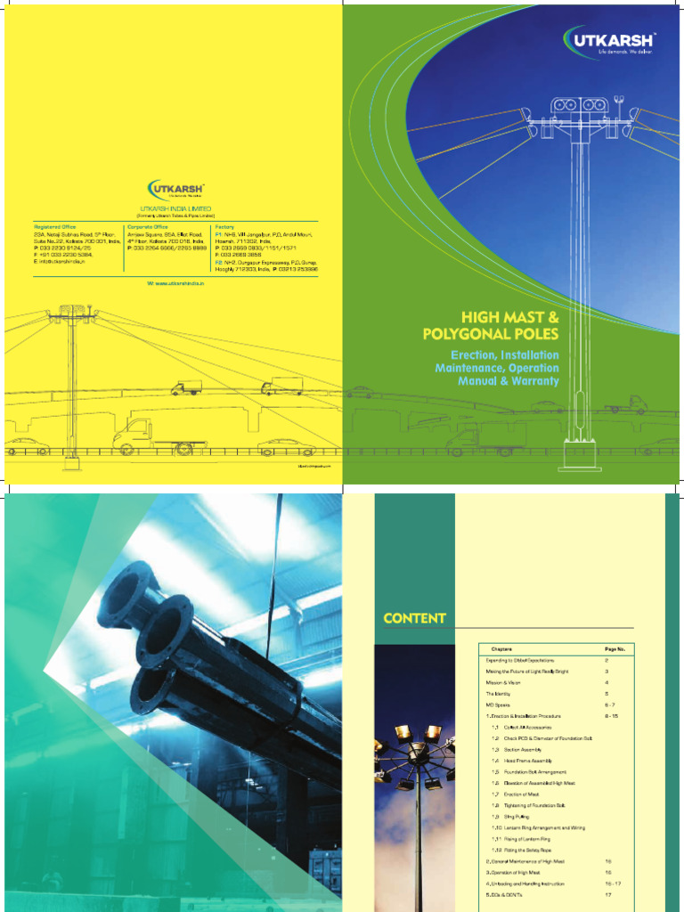 High Mast Installation Manual | PDF
