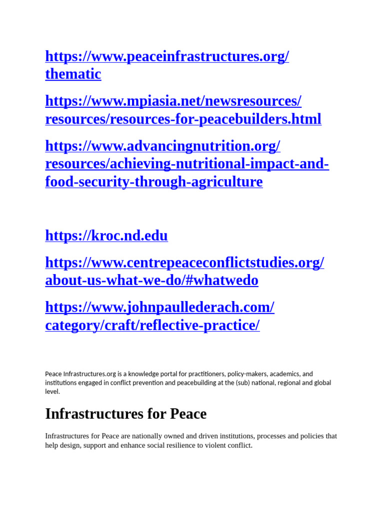 Dialogue Process | PDF | Peacebuilding | Elections