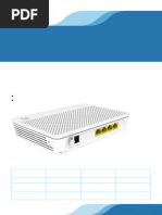 Huawei LG8245X6-50 Modem Specifications | PDF | Electricity ...