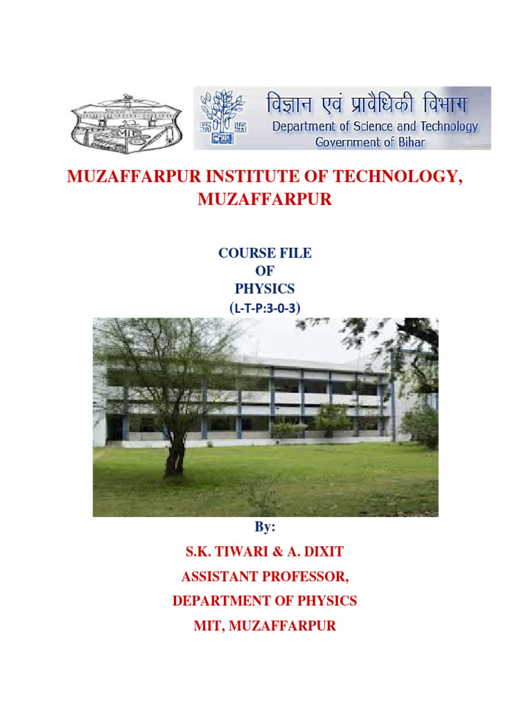 Engineering Physics Course Overview | PDF | Engineering | Magnetic Field