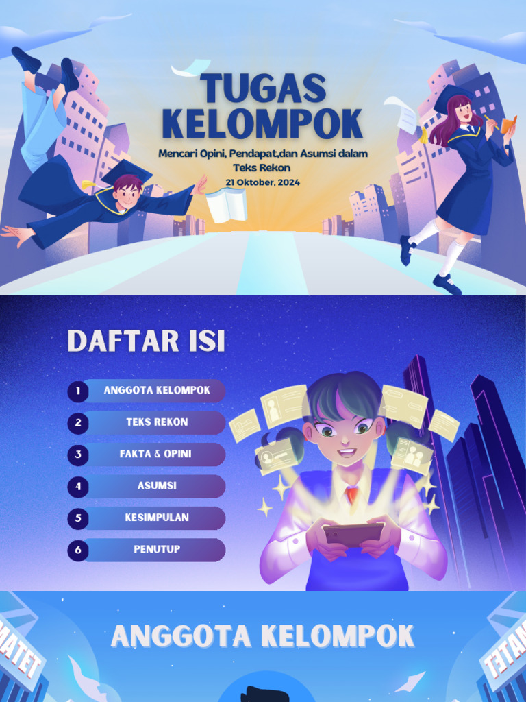 Teks Rekon, DLL | PDF