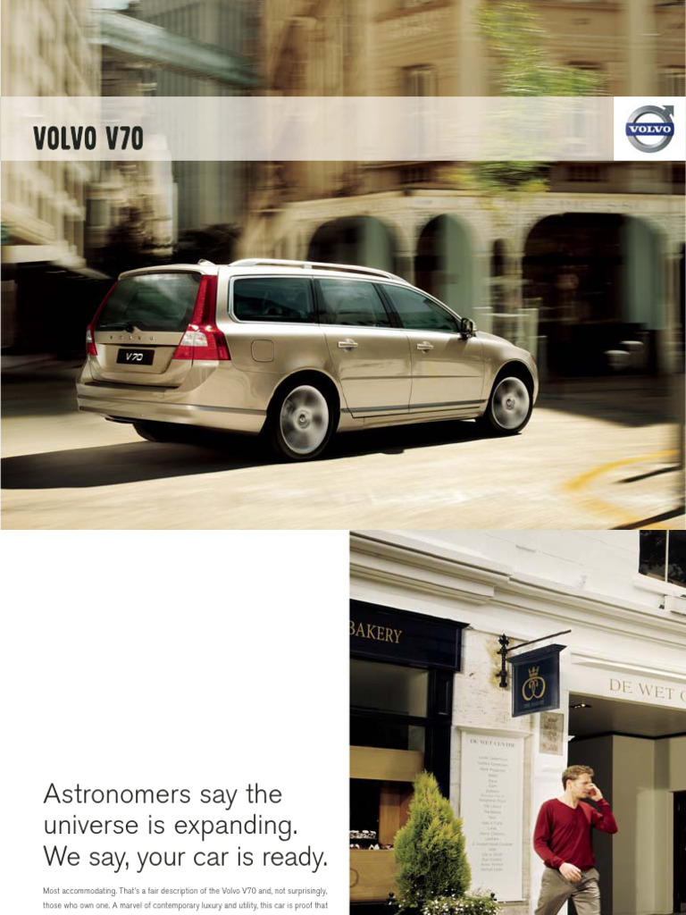 Volvo_US V70_2009 | PDF | Loudspeaker | Trunk (Car)