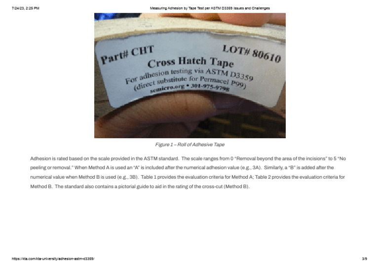 3 - PDFsam - Measuring Adhesion by Tape Test Per ASTM D3359 Issues and ...