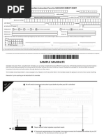 KFINTECH Common Mandate Form | PDF | Financial Services