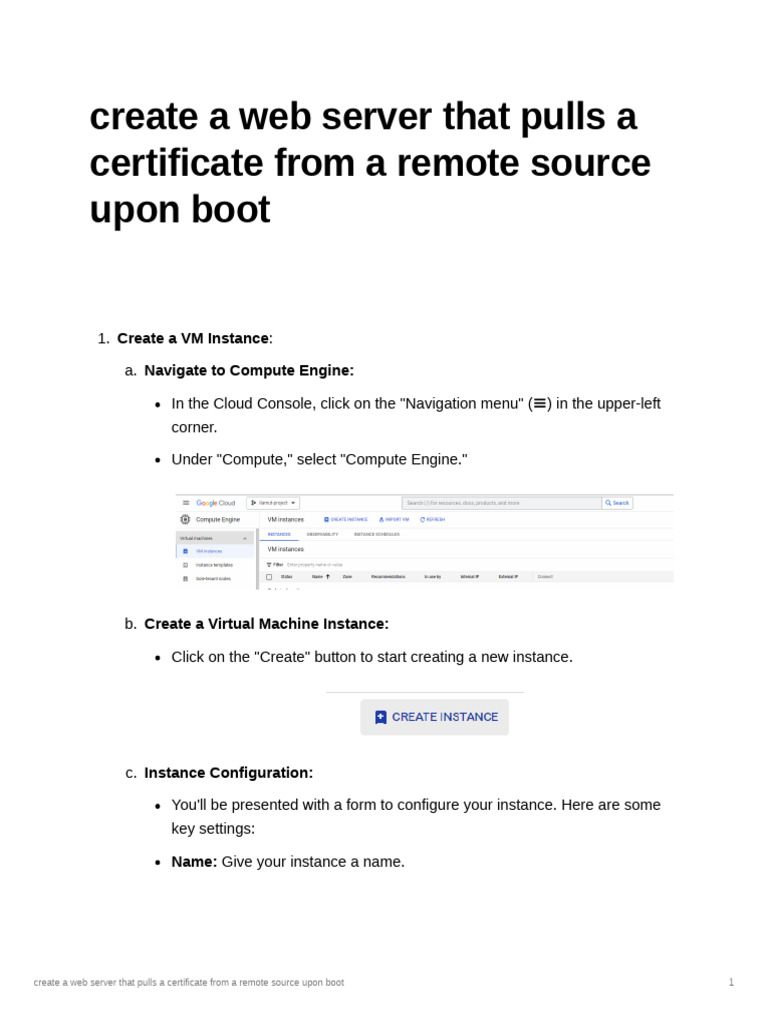 Web Server Setup with SSL Certificate | PDF | Transport Layer Security ...