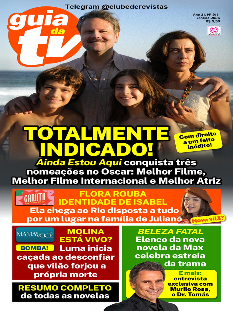 Guia da TV #911 - Jan25 | PDF | Amor