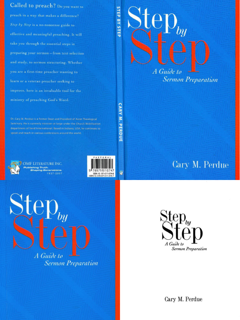 Step by Step A Guide To Sermon Preparation | PDF