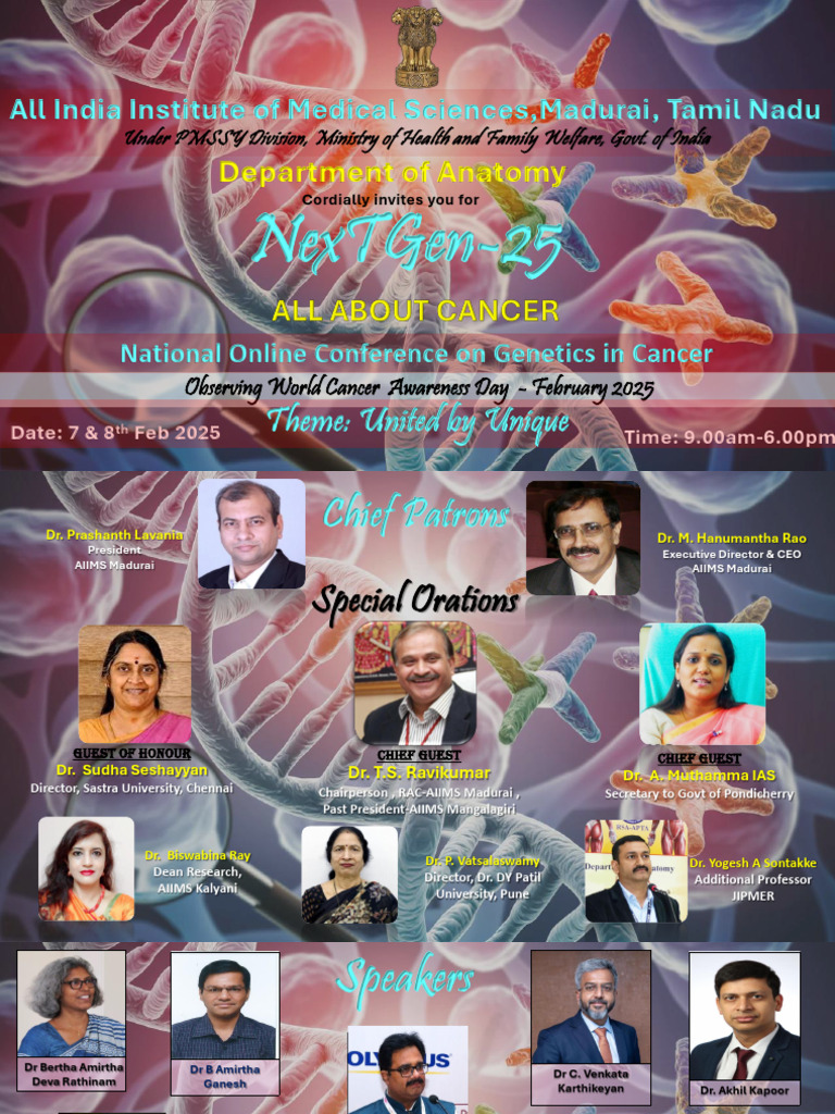 AIIMS Madurai NexTGen-25 All about Cancer | PDF | Cancer | Medicine